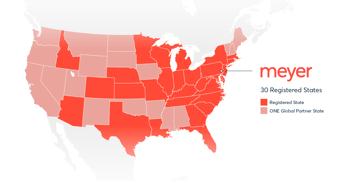 Geographic Reach & One Global Design - Meyer